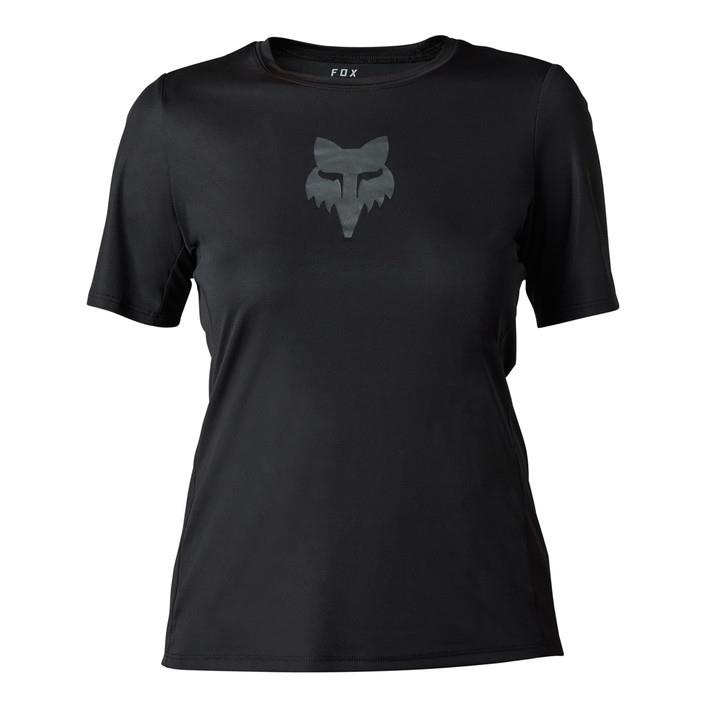 Koszulka na rower damska FOX LADY RANGER FOXHEAD BLACK czarny – 4ride.pl