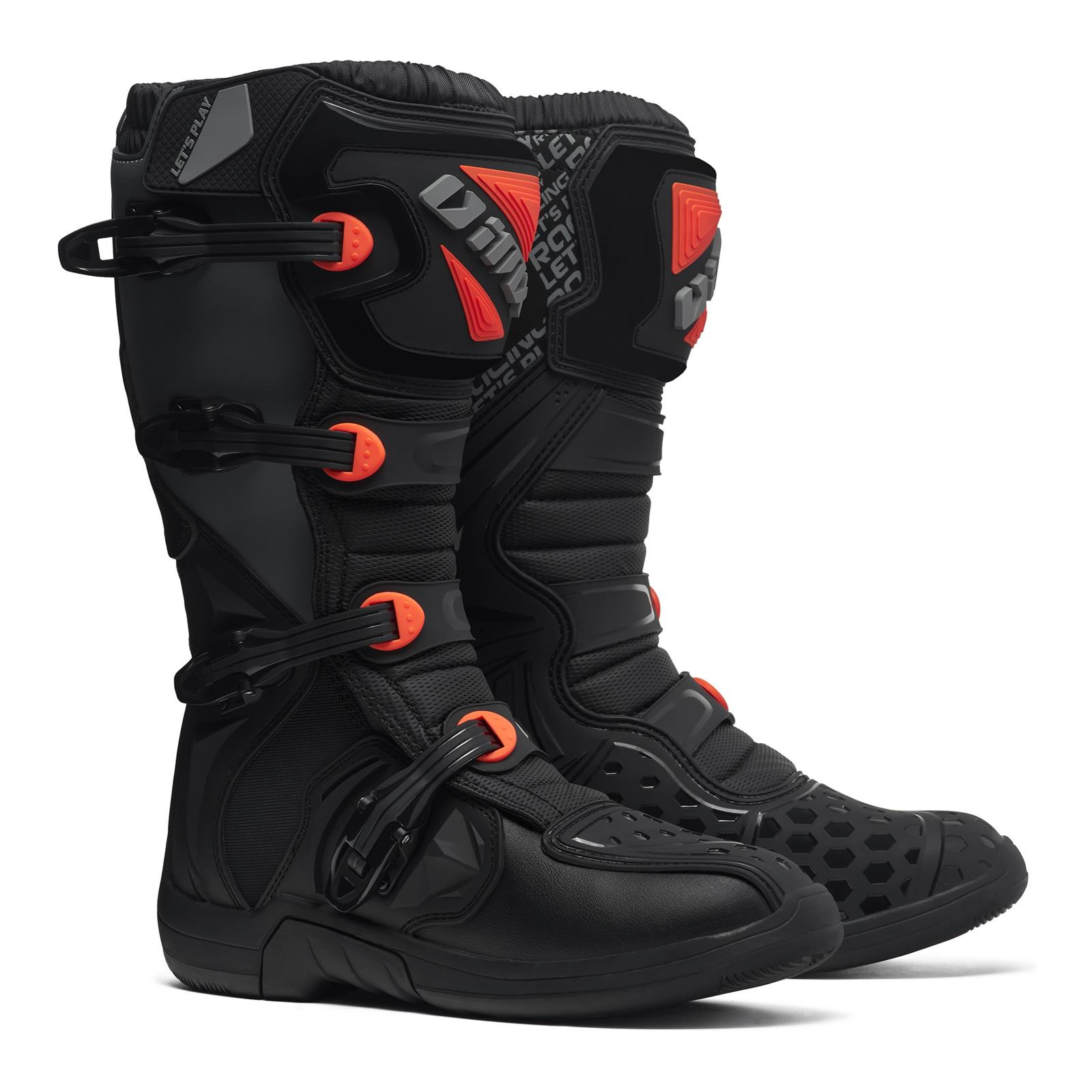 Buty motocyklowe IMX X-TWO pomarańczowy || szary || czarny – 4ride.pl