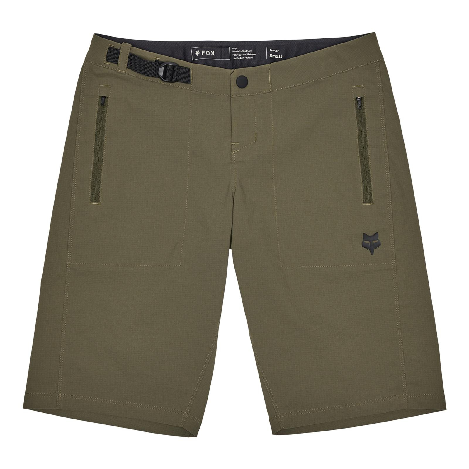 Spodenki na rower damskie FOX LADY RANGER OLIVE GREEN zielony zielony ...